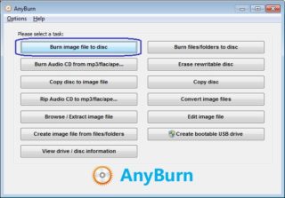 Power Software Ltdが、CD/DVD/Blu-rayライティングツール「AnyBurn」の最新版v5.0を公開